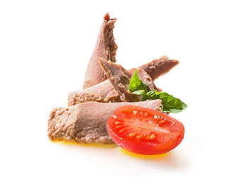 Tuna in extra virgin olive oil with Vesuvian cherry tomatoes | Ferrari ...