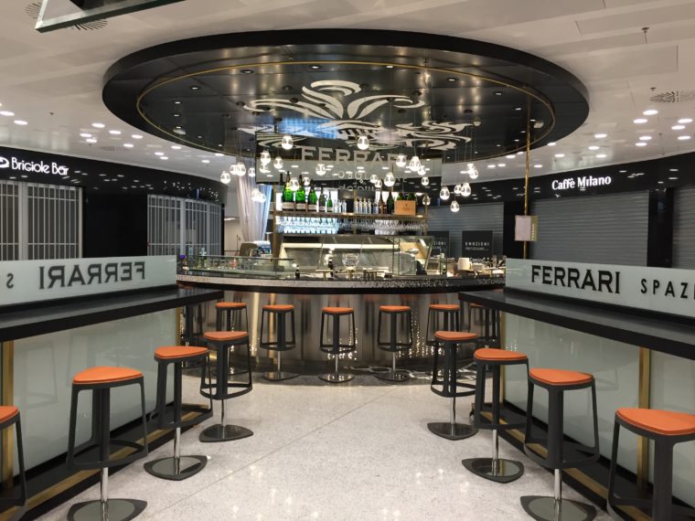 The Ferrari Spazio Bollicine proclaimed "Airport Wine Bar of the Year ...